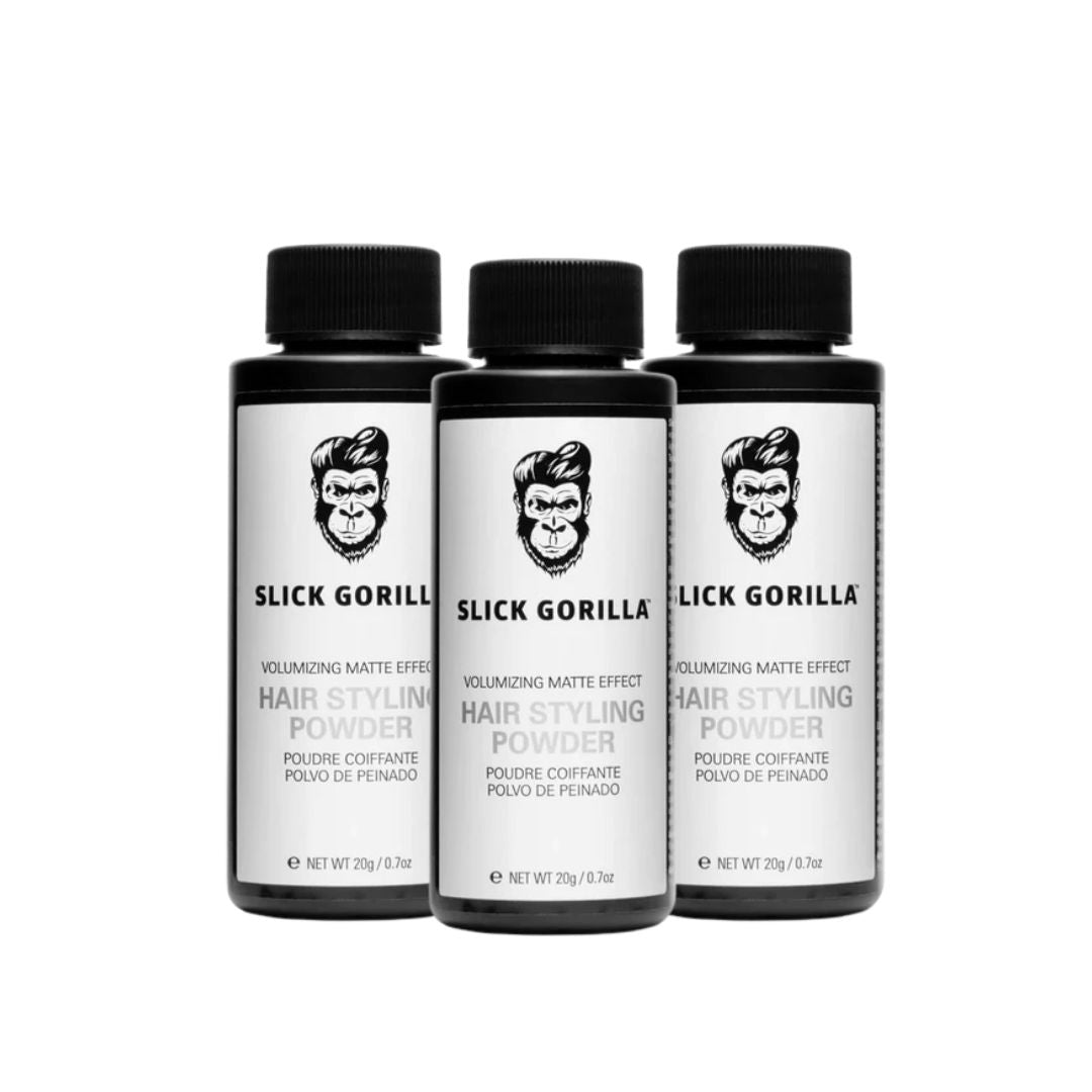 Slick Gorilla Hair Styling Powder Trio – Tommy Gun's Australia
