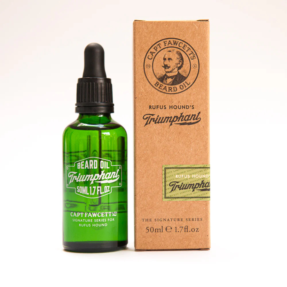 Captain Fawcett Rufus Hounds' Triumphant Beard Oil – Tommy Gun's Australia